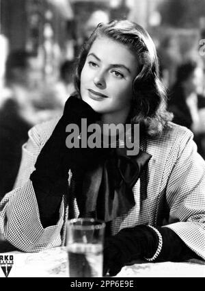 INGRID BERGMAN Portrait in NOTORIOUS ! 1946 director ALFRED HITCHCOCK writer Ben Hecht gowns ...