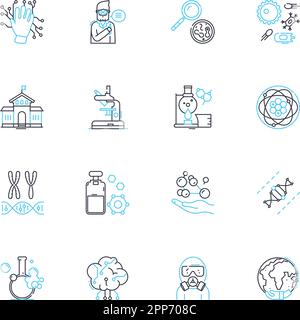 Environmentalism linear icons set. Sustainability, Conservation ...