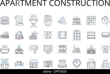 Office expansion line icons collection. Expansion, Horizon, Growth ...