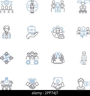 Linear customizable technology integration icon concept Stock Vector Image & Art - Alamy