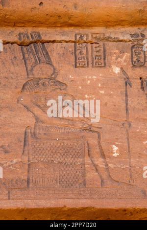 Relief carvings at the Temple of Amun, Naqa, Sudan Stock Photo - Alamy