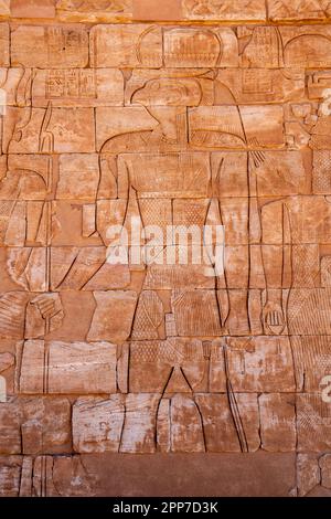 Relief Carvings on the Temple of Apedemak, Naqa, Sudan Stock Photo - Alamy