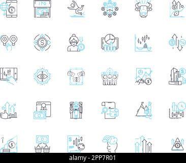 Legacy line icons, signs set, vector. Legacy outline concept illustration: legacy,isolated ...