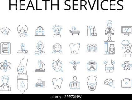 Preventative care line icons collection. Wellness, Prevention, Health ...