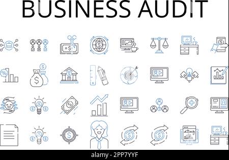 Operational appraisal line icons collection. Efficiency, Performance ...