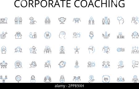 Matter line icons collection. Solid, Liquid, Gas, Atoms, Elements ...