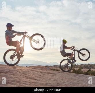 Young man in sky do not want to see anything and books flying ar Stock ...