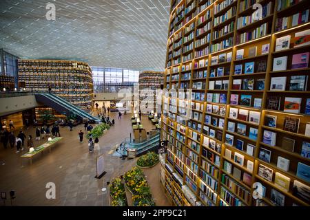 The most amazing Library, Coex Mall, South Korea Stock Photo - Alamy