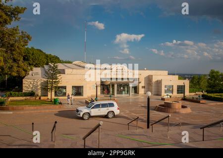 Pakistan Monument on Shakarparian Hills, Islamabad Stock Photo - Alamy