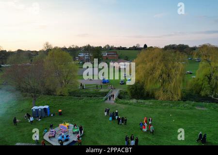 Best High Angle Footage of Eid Festival of Muslim and Asian Pakistani ...