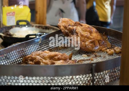 The fried cempedak which is the fruit similar with jackfruit but with ...