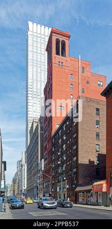 Morgan Lofts’ deep red brick façade and lofty colonnade are a sharp ...