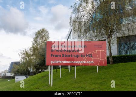 Guildford Business Park, Surrey, England, UK. Regus coworking office ...