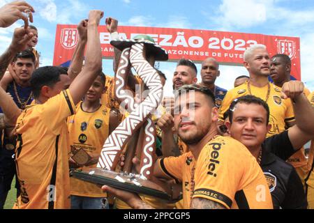 April 1, 2023, Manaus, Amazonas, Brasil: (SPO) Amazoense Soccer ...