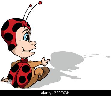 Ladybug Animal Cartoon Colored Clipart Stock Vector Image & Art - Alamy