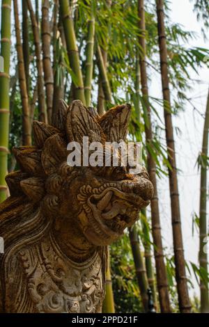 Statue of Ancient Demon at Chiang Rai Stock Photo - Alamy