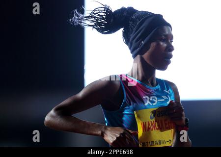 Kobe, Japan. 22nd Apr, 2023. Esther Wangui Athletics : The 71st Hyogo ...