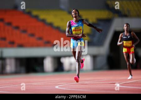 Kobe, Japan. 22nd Apr, 2023. Esther Wangui Athletics : The 71st Hyogo ...