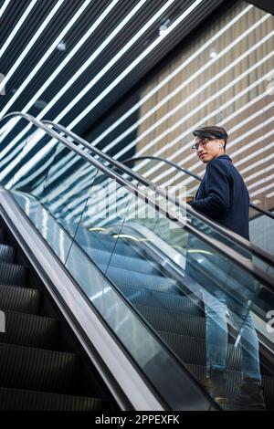 escalator humans human beings people folk persons human human being fog ...