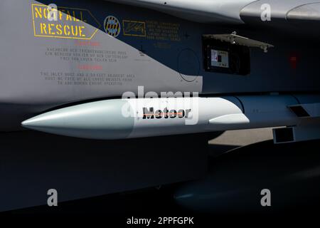 The active radar guided beyond-visual-range air-to-air missile (BVRAAM ...