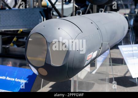 An advanced precision targeting pod system Litening III. Used on the ...