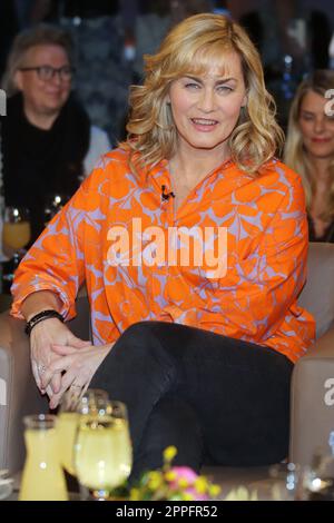 Gesine Cukrowski,NDR Talkshow,Hamburg,31.03.2023 Stock Photo - Alamy