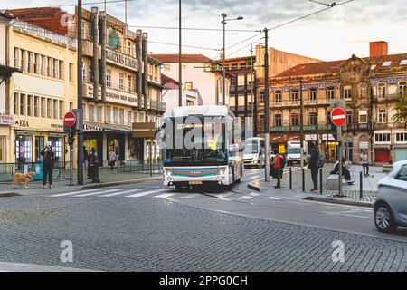 Porto Portugal,public transport,Porto bus network,STCP,stop,boarding ...