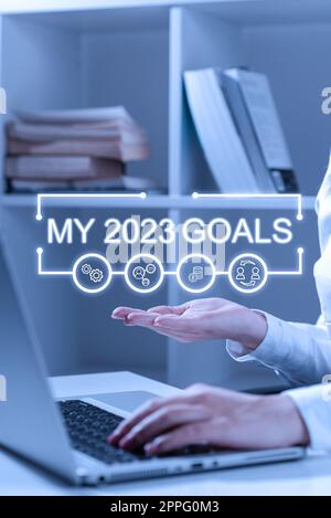 Writing displaying text 2023 Start, Business overview remembering past ...