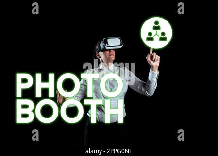 Handwriting text Photo Blog. Business showcase form of photo sharing ...