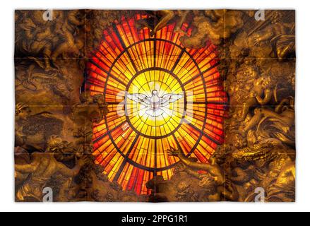 Holy spirit symbol of peace, love and hope. Concept for Christianity ...