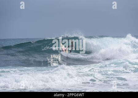 server on the beach in Puerto Viejo, Limon, Costa Rica Stock Photo - Alamy