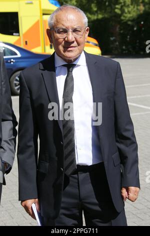 Felix Magath,funeral service Uwe Seeler,Volkasparkstadion,10.08.2022 ...