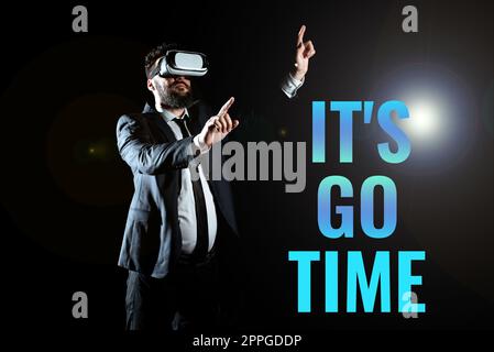 Do It Now Showing Activist Proactive And Motivation Stock Photo - Alamy