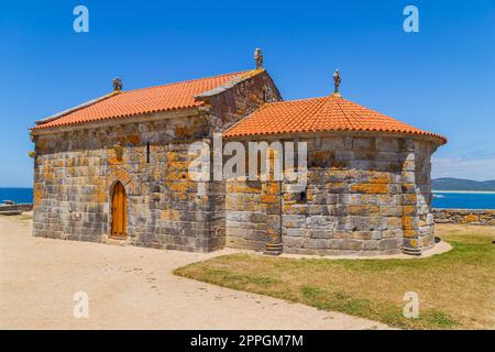 Ermida de Nosa Senora da Lanzada (church of Our Lady of Lanzada) in La ...