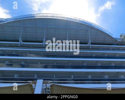 Abstract big cruise ship - outdoor Stock Photo - Alamy