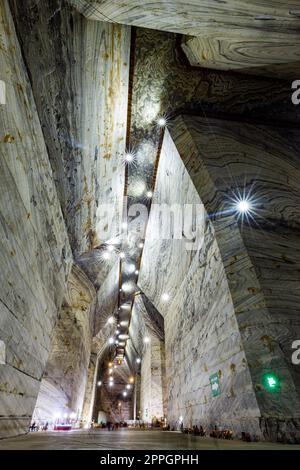 The Salt Mine of Slanic Prahova in Romania Stock Photo - Alamy