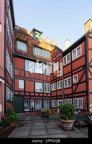 typical colored house in Copenhagen, Denmark Stock Photo - Alamy