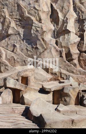 Coarse limestone surface texture Stock Photo - Alamy