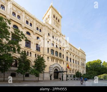 Army Headquarters building in Madrid, Spain Stock Photo - Alamy