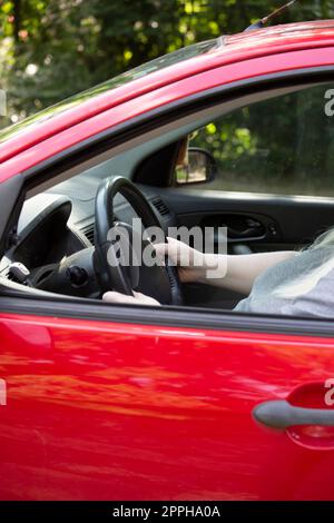 Driving Ford Focus Stock Photo - Alamy