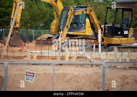 Construction on the Louisiana Tech University Campus Stock Photo - Alamy