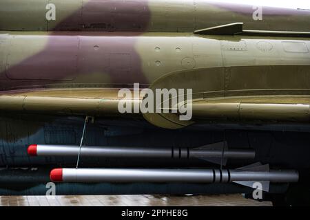 Fake rockets on an fighter jet plane Stock Photo - Alamy