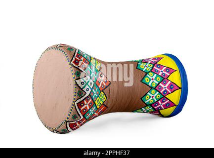 The goblet drum (also chalice drum, tarabuka, darbuka, debuka Stock ...