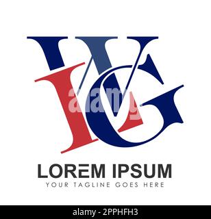 WLG Monogram Logo Initial Letters Stock Vector Image & Art - Alamy