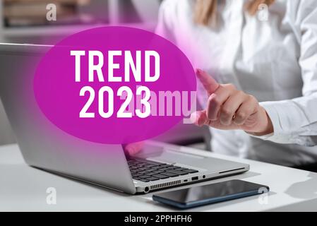 Handwriting text Marketing 2023, Business overview Commercial trends ...