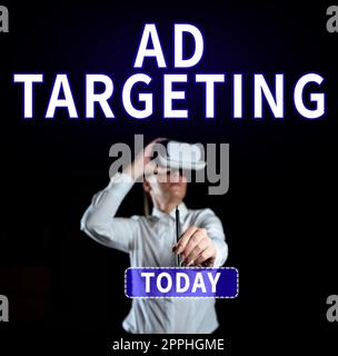 Conceptual caption Target Marketing, Business approach Market ...