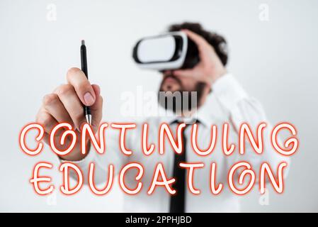 Continuing Professional Development (CPD) text on notepad, Business and Financial concept ...