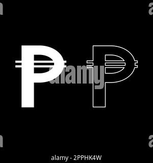 Philippine Peso Coin Icon Set Stock Vector Image & Art - Alamy