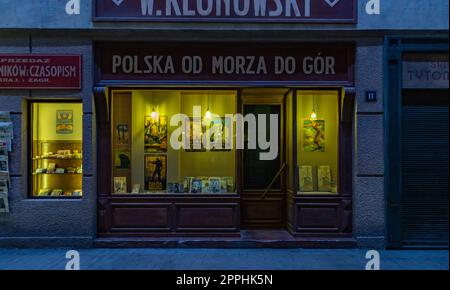 Polish Storefront in the Museum of the Second World War Stock Photo - Alamy