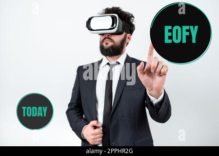 Conceptual caption Eofy, Conceptual photo a mega sale held on an end of ...